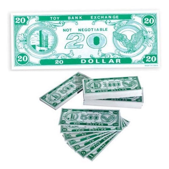 Prop Money 20 Dollar Bill