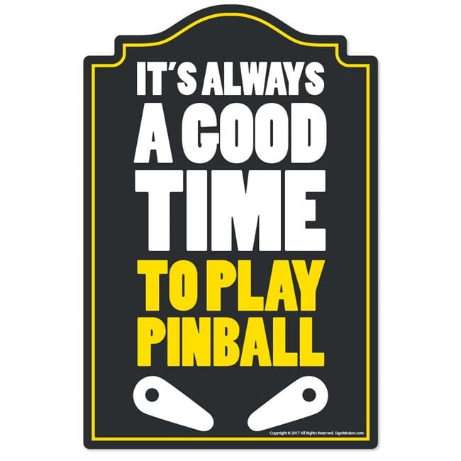 Play Pinball Novelty Sign - Walmart.com
