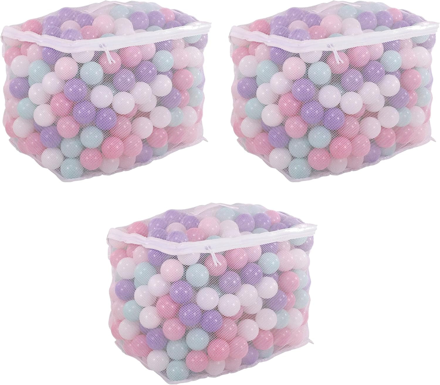Play Pit Balls, Plastic Toy Balls for Playpen, Bounce House, or Pool ...