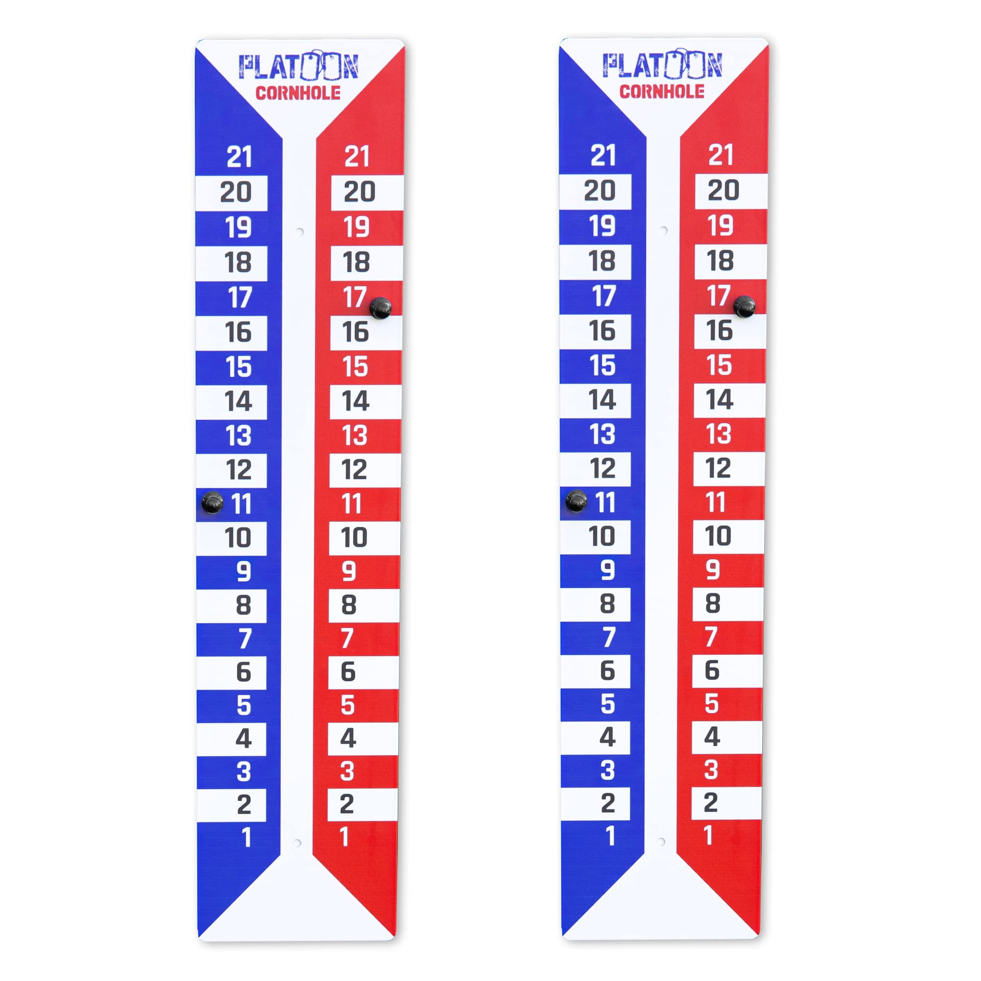 Play Platoon Cornhole Scoreboard Vertical Score Keeper 2 Pack ...