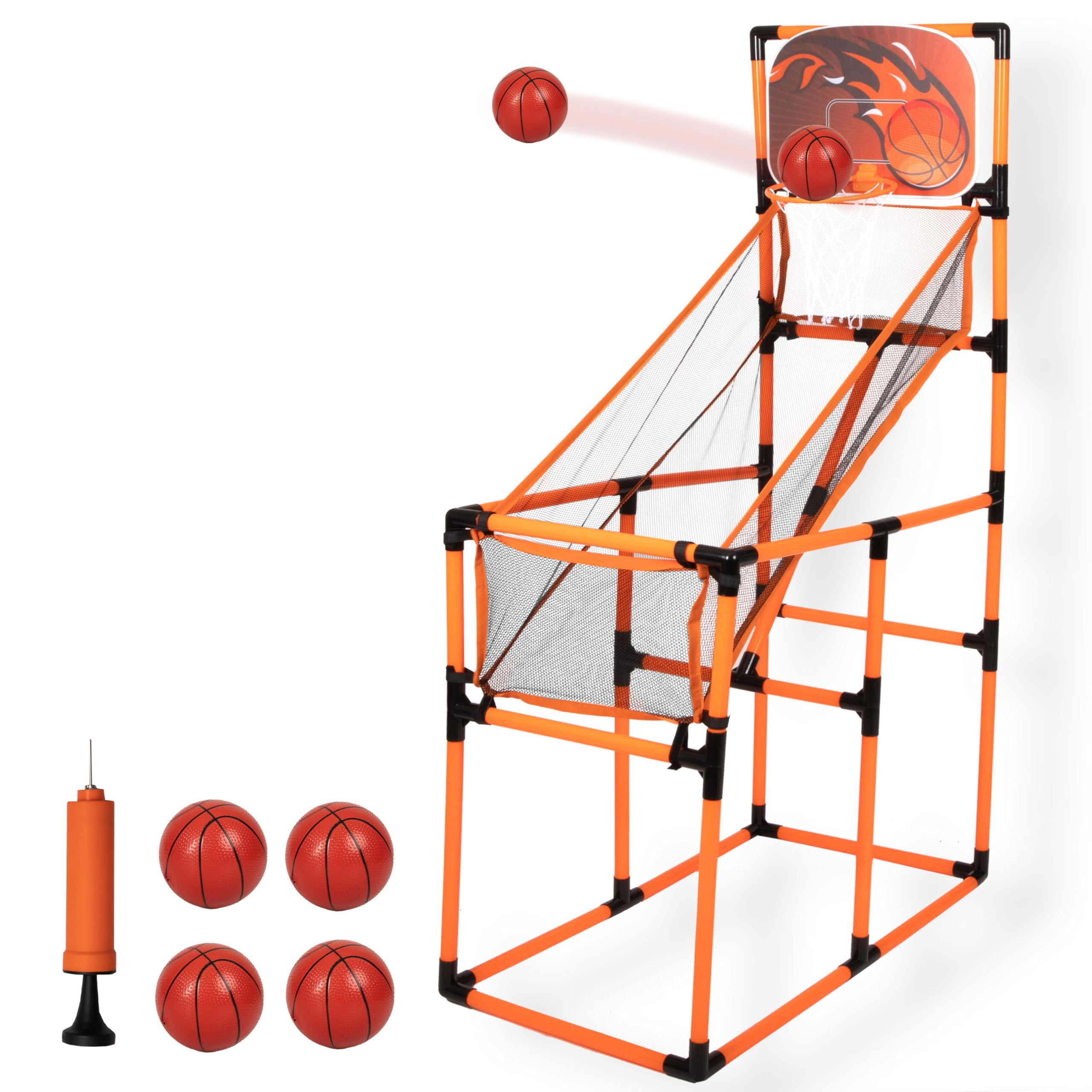 Play Platoon Kids Basketball Hoop Indoor - Arcade Games for 4-12 Year ...