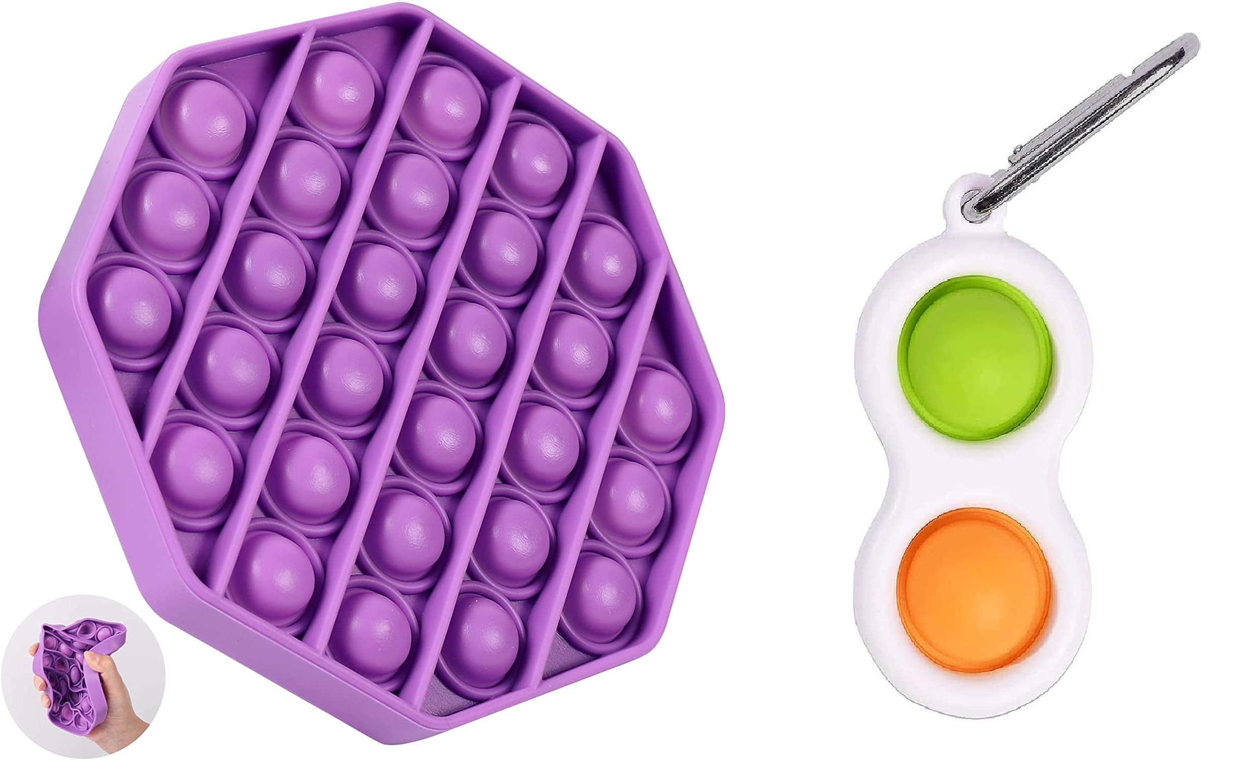 Play Pop It Fidget Toy Sensory Toys ADHD,Asmr,Autism Finger Popping ...