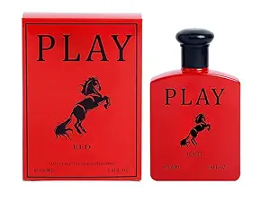 Play Red Cologne for Men (Inspired by Pool Red) 3.4oz/100ml, Natural ...