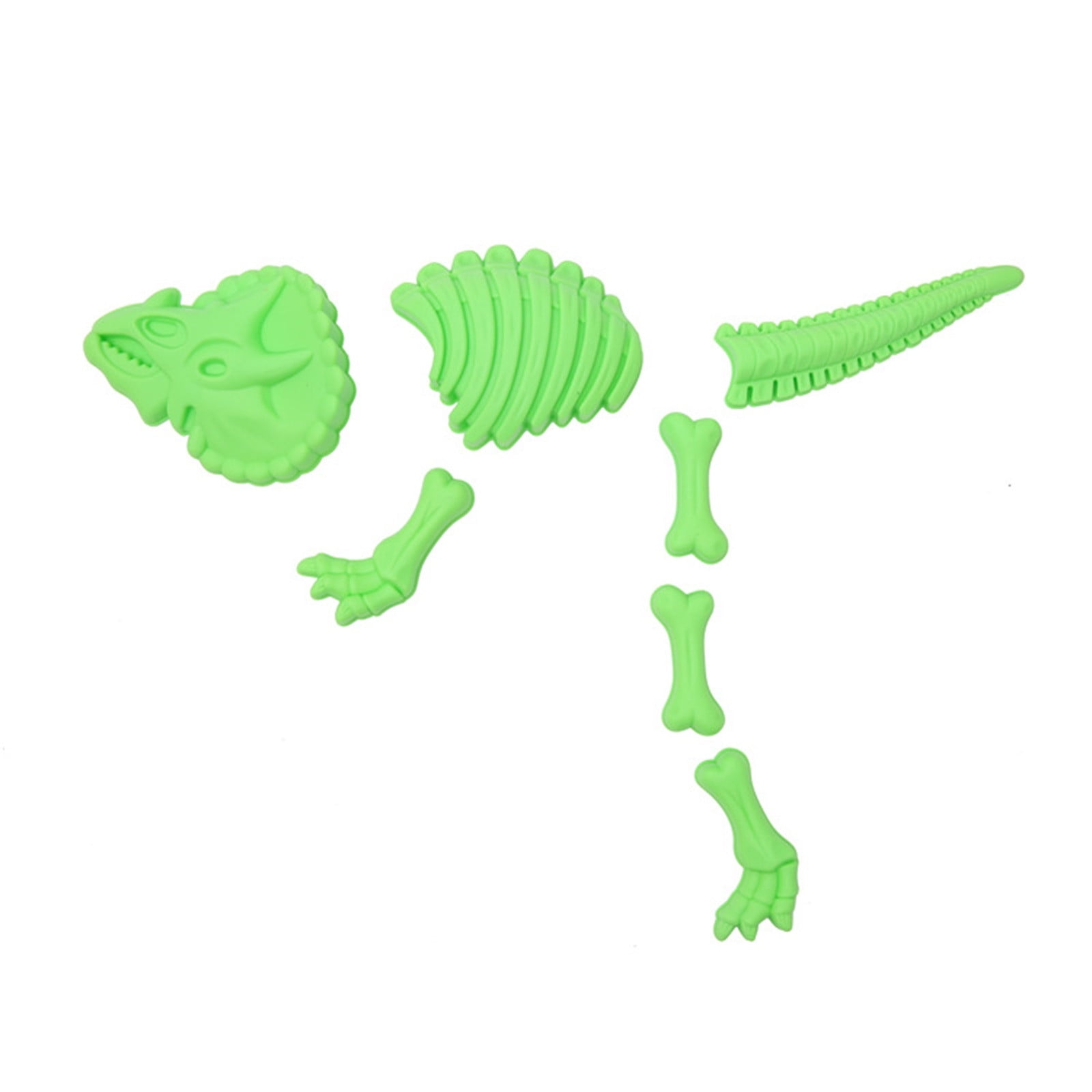 Play Sand Molds Dinosaur Skeleton Molds Children's Educational Beach ...