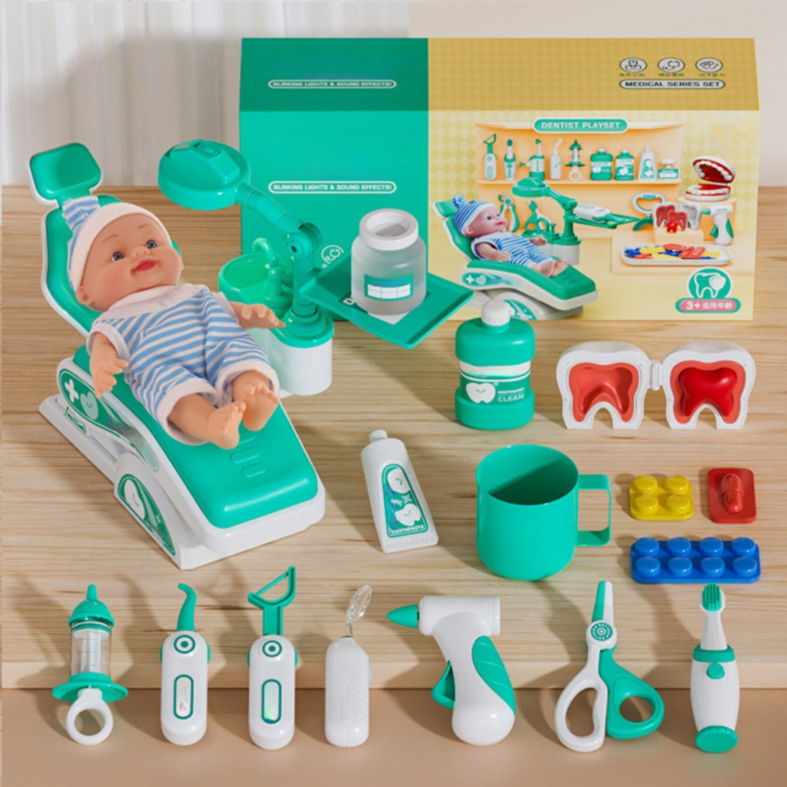 Play Set Doctor Kit For Toddlers 35 Preschool Pretend Play Toys For ...