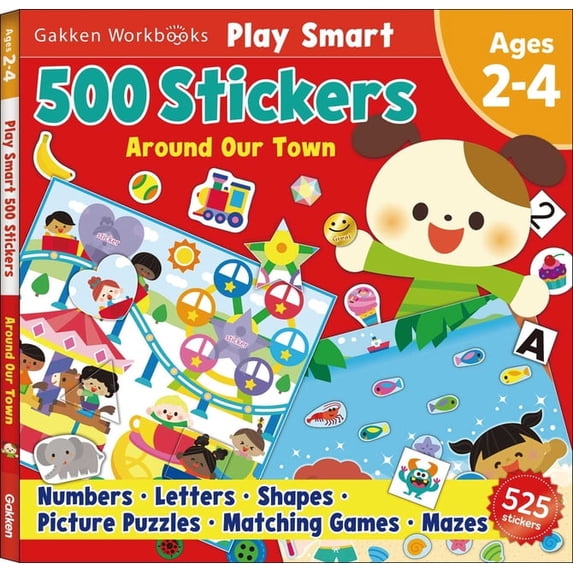 Play Smart 500 Stickers Play Smart 500 Stickers Around Our Town: For ...