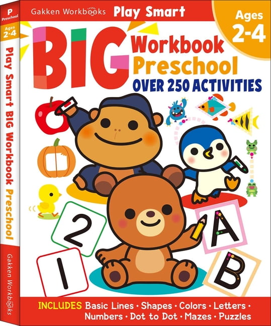 Play Smart : Big Workbook Over 250 Activities (Paperback) - Walmart.com