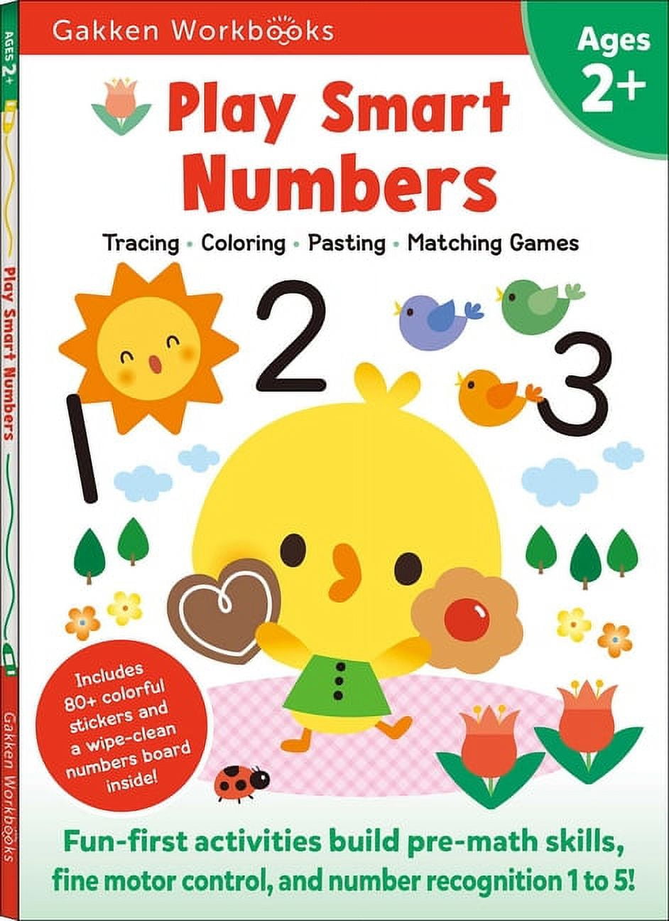 Play Smart Play Smart Numbers Age 2+: Preschool Activity Workbook with ...