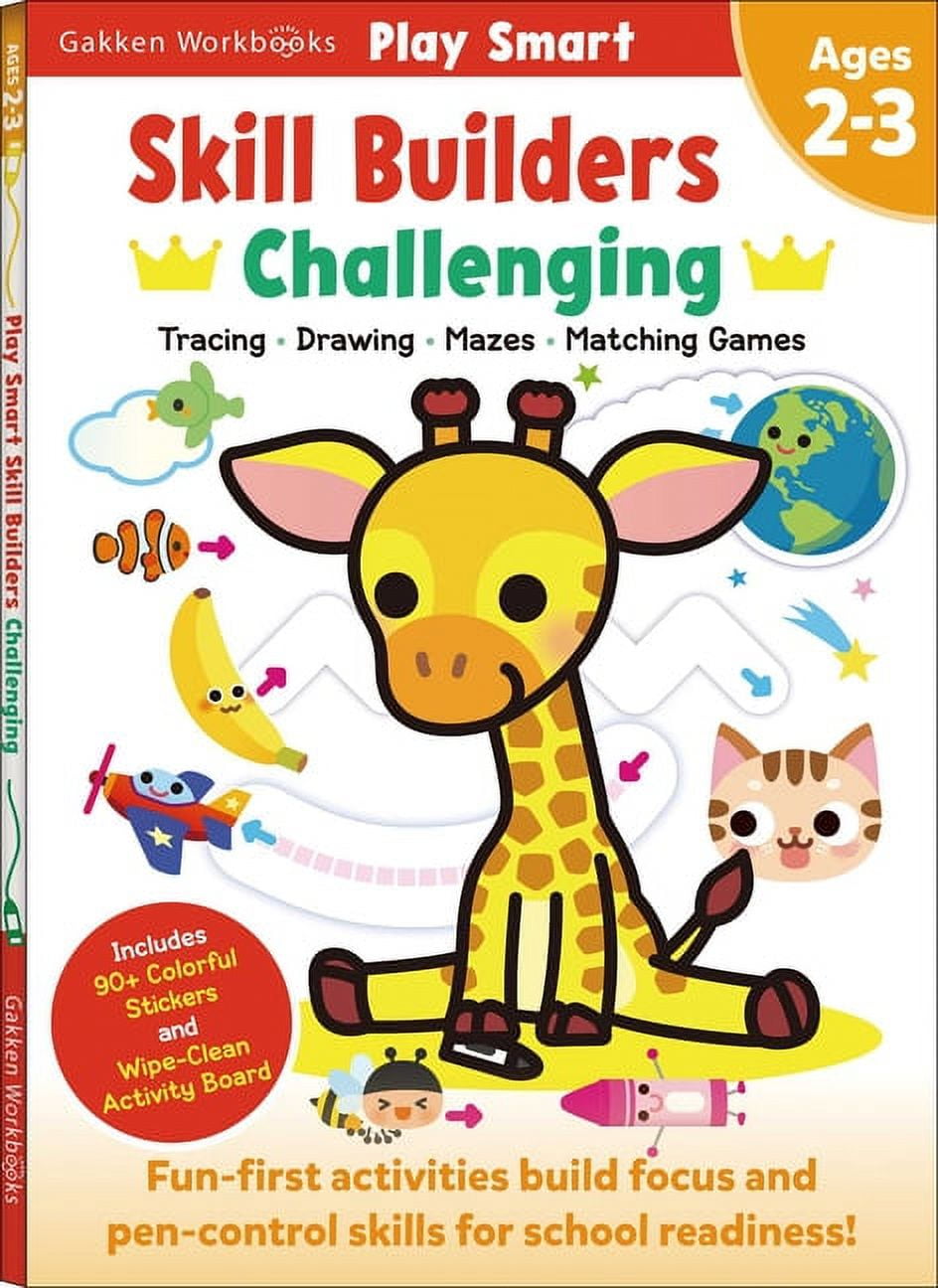 Play Smart: Skill Builders Challenging (Paperback) - Walmart.com
