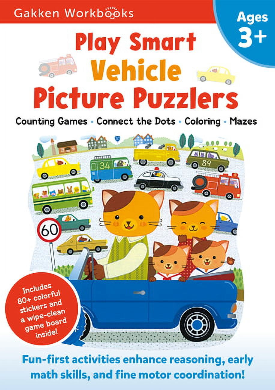 Play Smart: Play Smart Vehicle Picture Puzzlers Age 3+ : Preschool ...