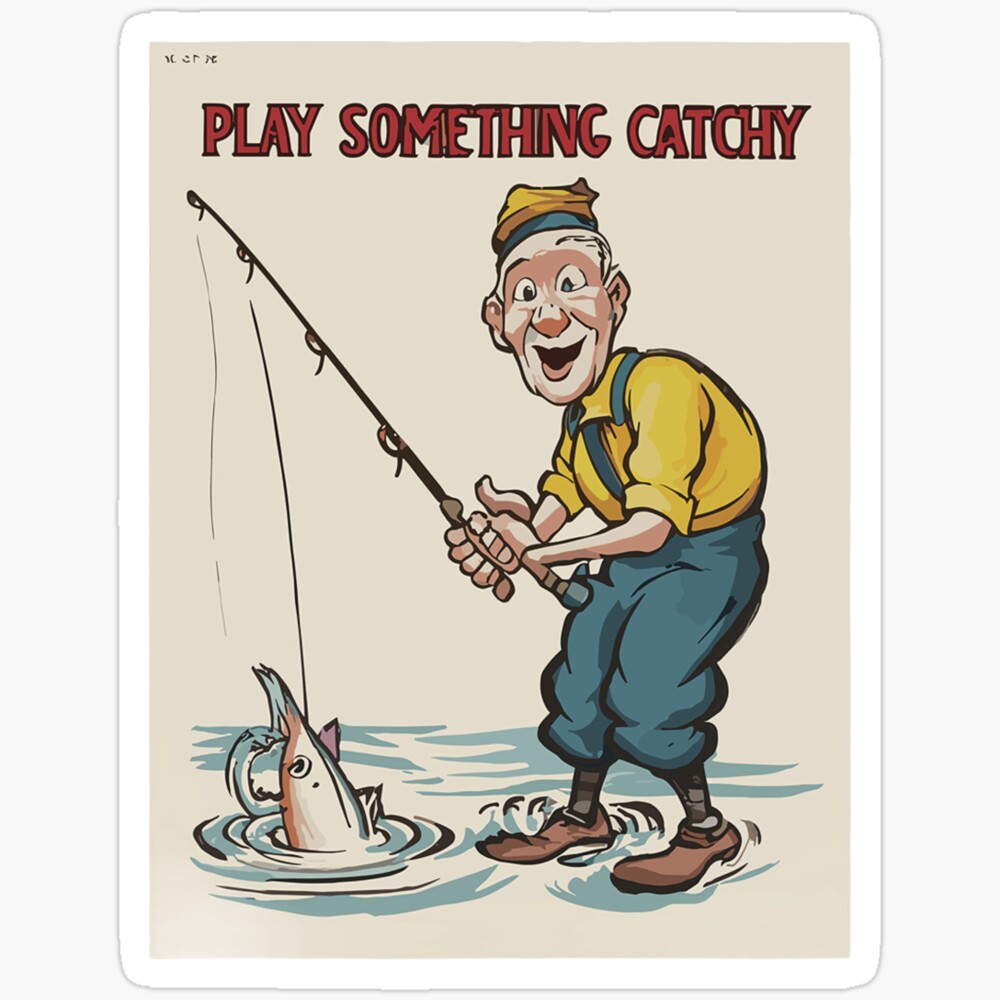 Play Something Catchy Stickerphone Decal Water Bottle Stickers, Vinyl ...