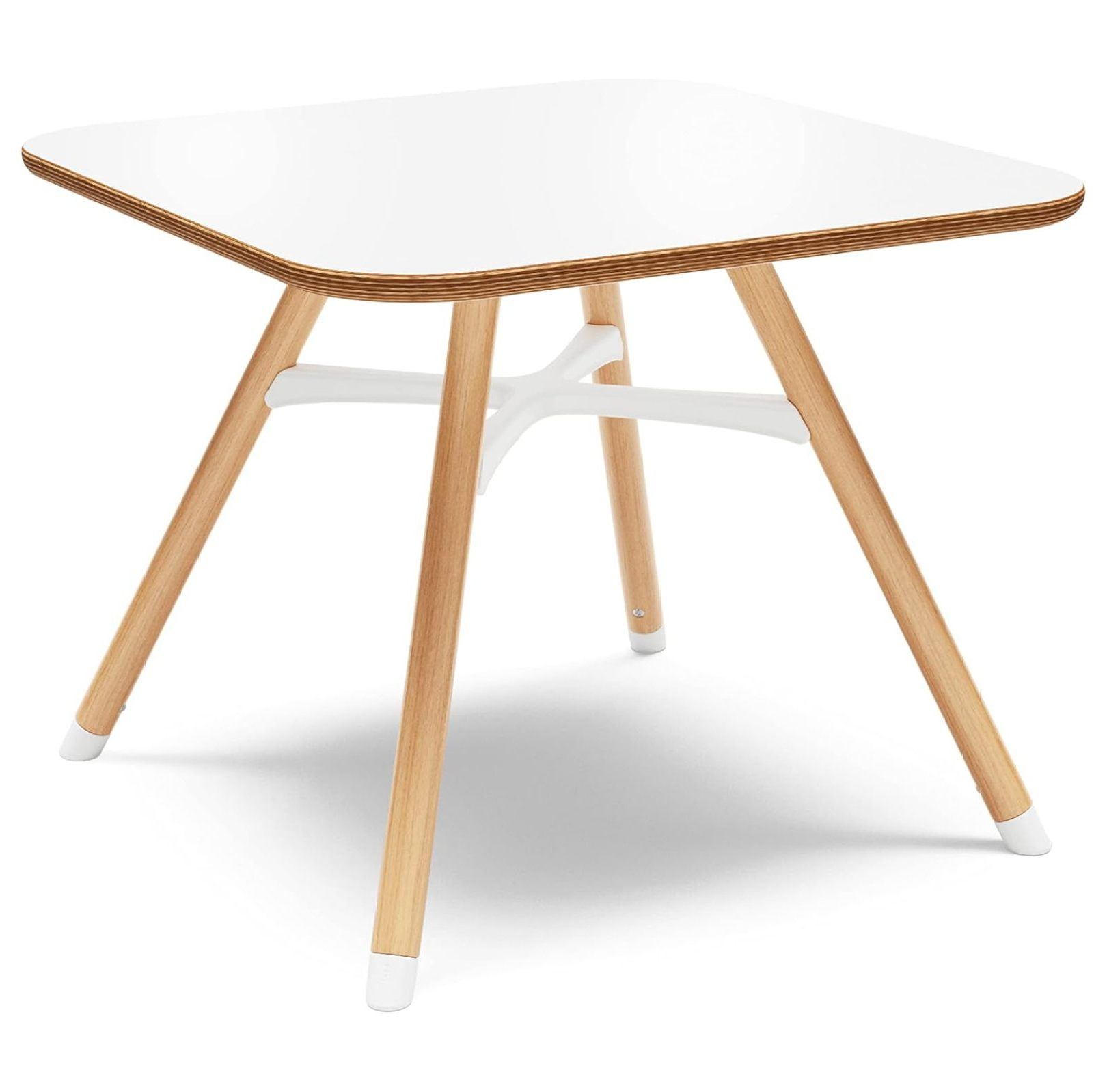 The Play Table, Wooden Preschool Table and Kids Activities Table with Easy to Clean Surface ...