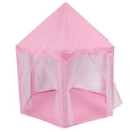 SHANNA Princess Castle Play Tent for Little Girls with LED Star Lights ...