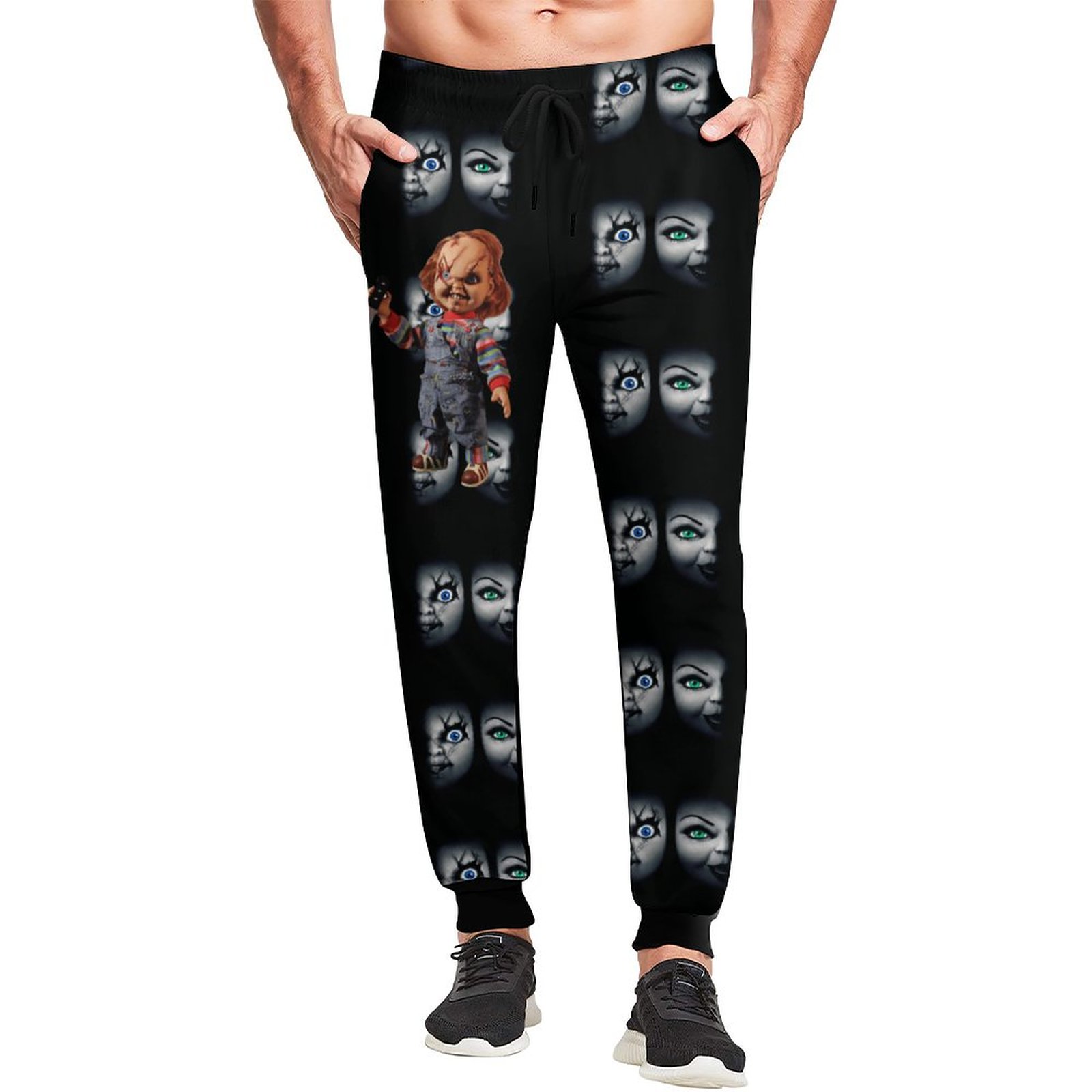 Play Toy Chucky Mens Sweatpants Joggers Pants Trousers 3D Novelty ...