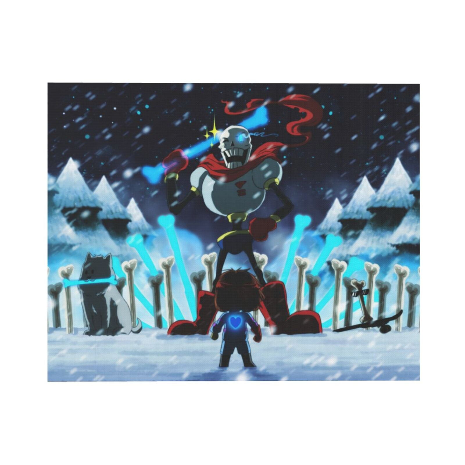 Play Undertale Canvas Decorative Poster Gift Art Picture Painting ...