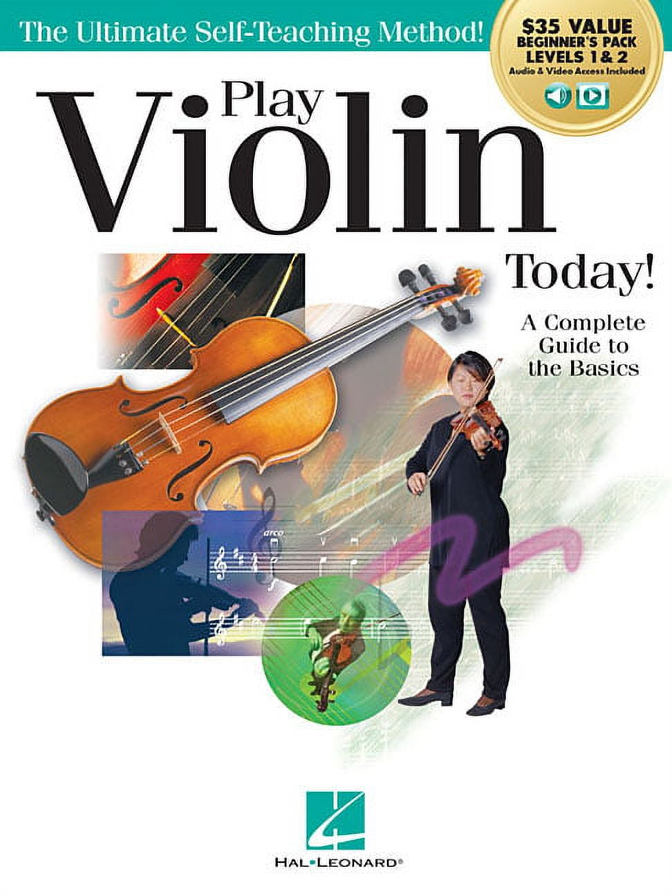 Play Violin Today! Beginner's Pack : Levels 1 & 2: A Complete Guide to ...
