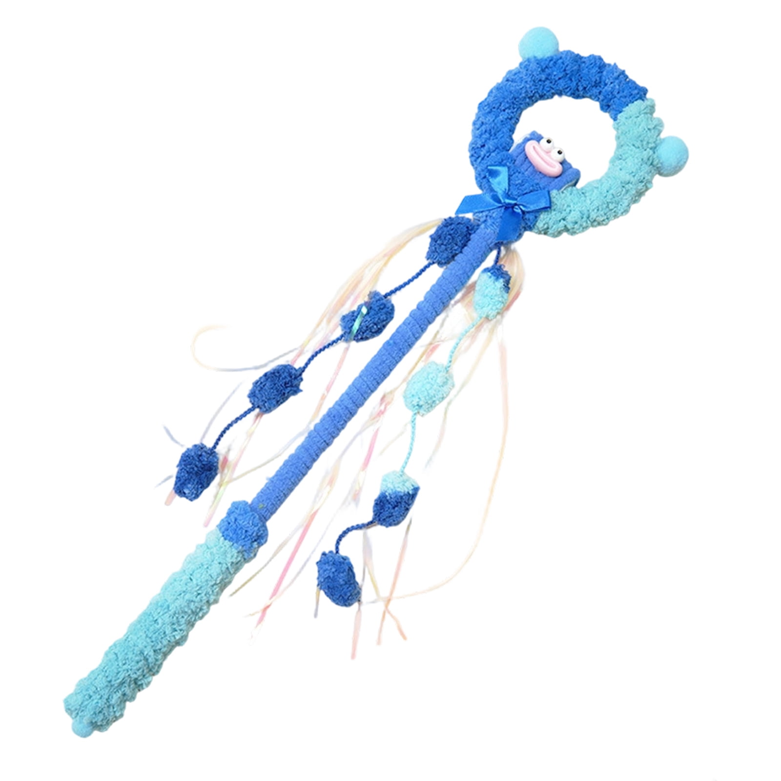 Play Wand for Active Pet Activity and Bonding Plush Wrapped Indoor ...