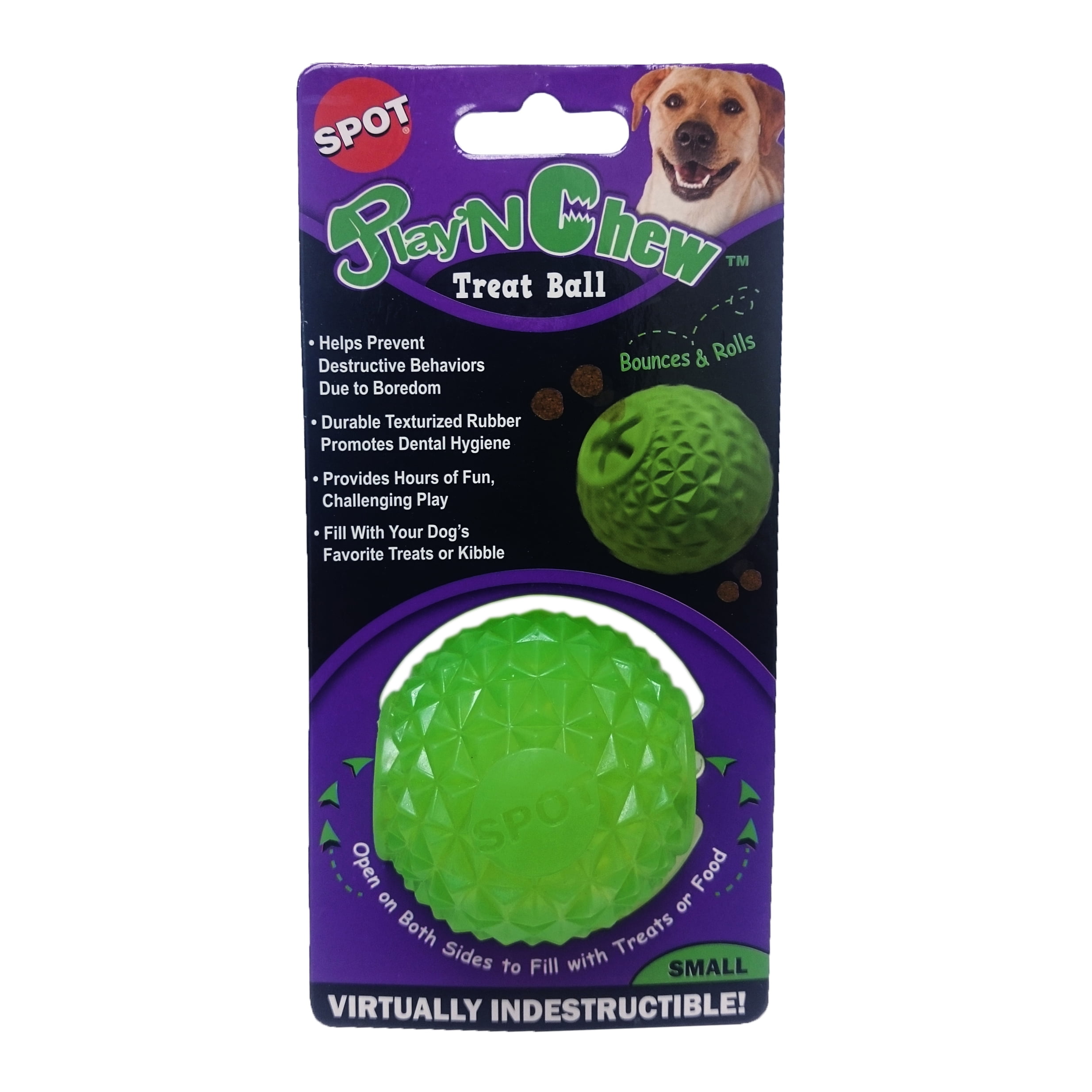 Play 'n chew treat ball 2.75" - Walmart.com