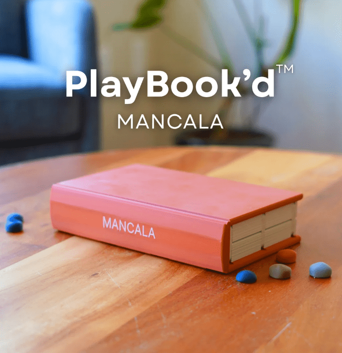 PlayBook'd Mancala Magnetic Cowboy 3D Printed Set, Playbook Board Game ...