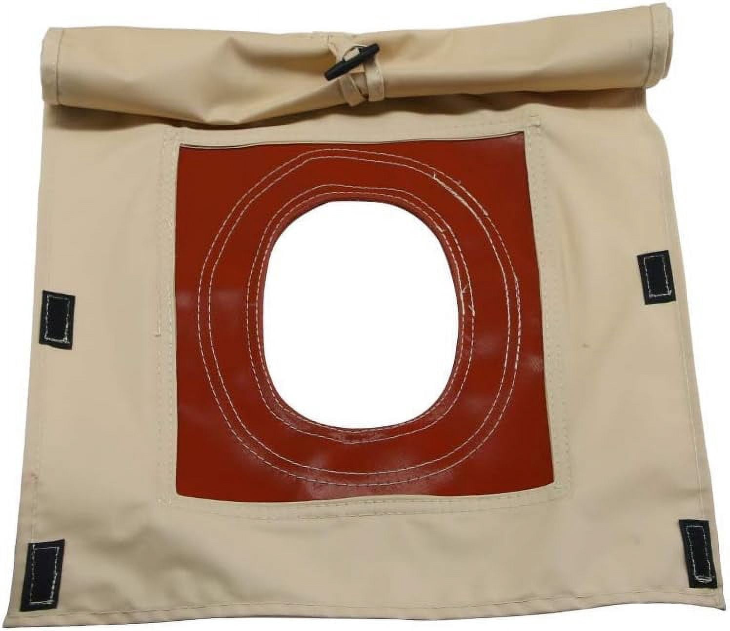 PlayDo Heavy Duty Fire Resistant Round Stove Jack Hole Pipe Vent for 4 ...