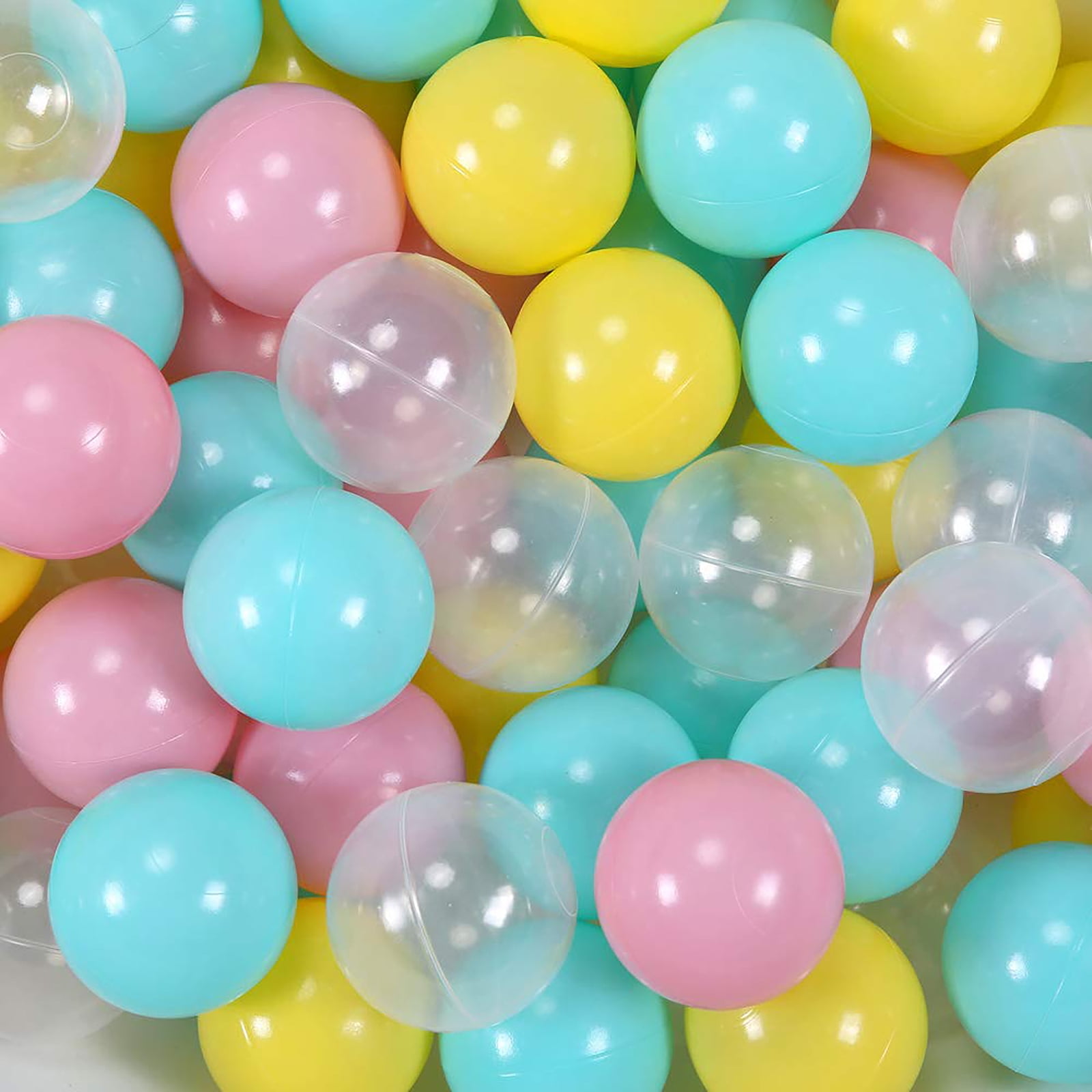PlayMaty Ball Pit Balls - 2.16inches Crush Proof Phthalate&BPA Free ...