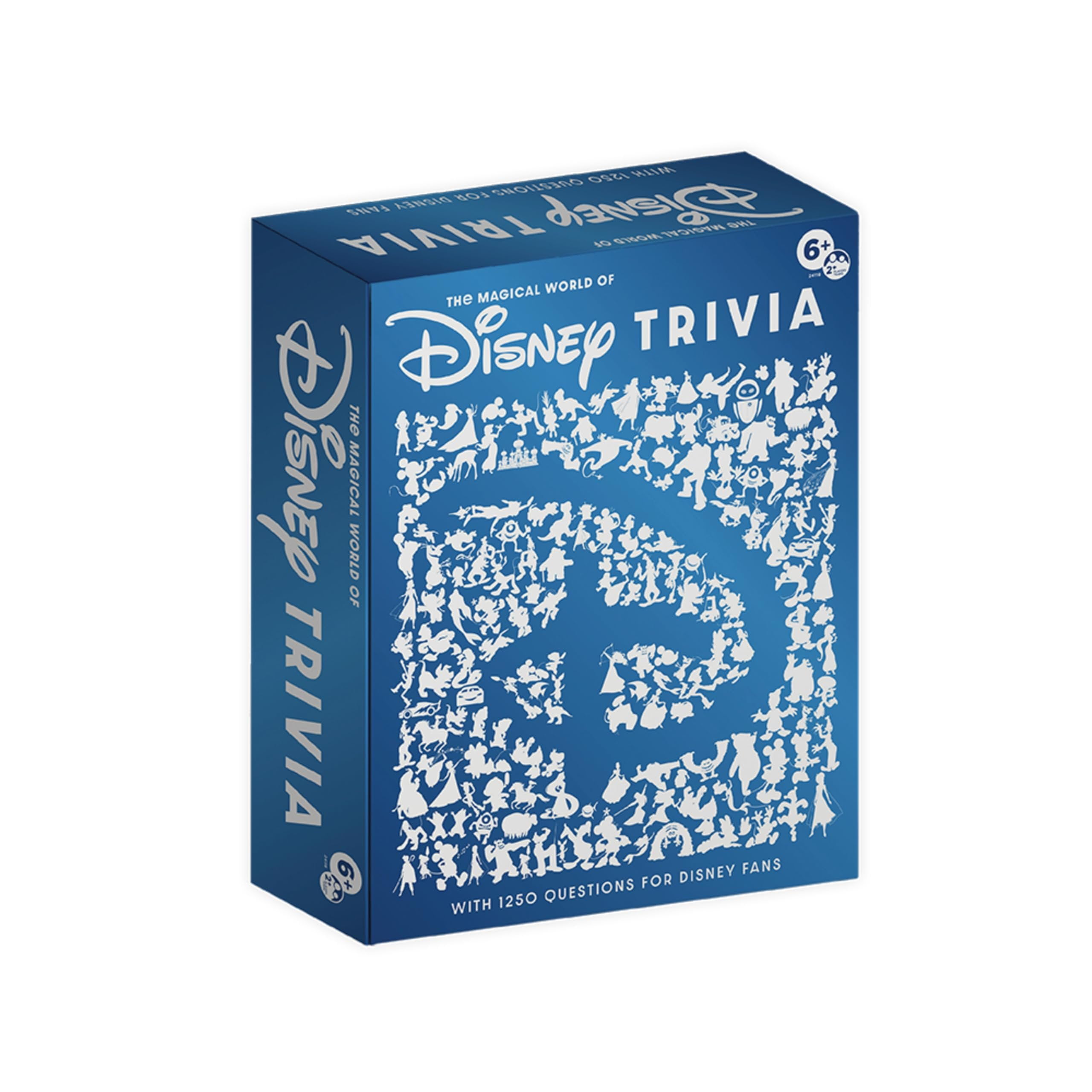 PlayMonster The Magical World of Disney Trivia Board Game - Blue Box ...