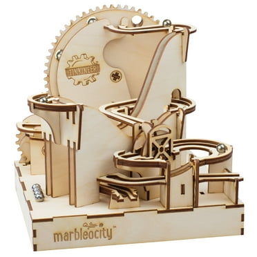 National Geographic 75-Piece Motorized Marble Run Kit for Child 8 Years ...