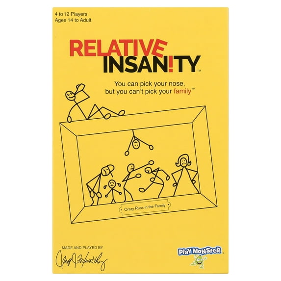 Relative Insanity Family Board Game for Adults - Walmart.com