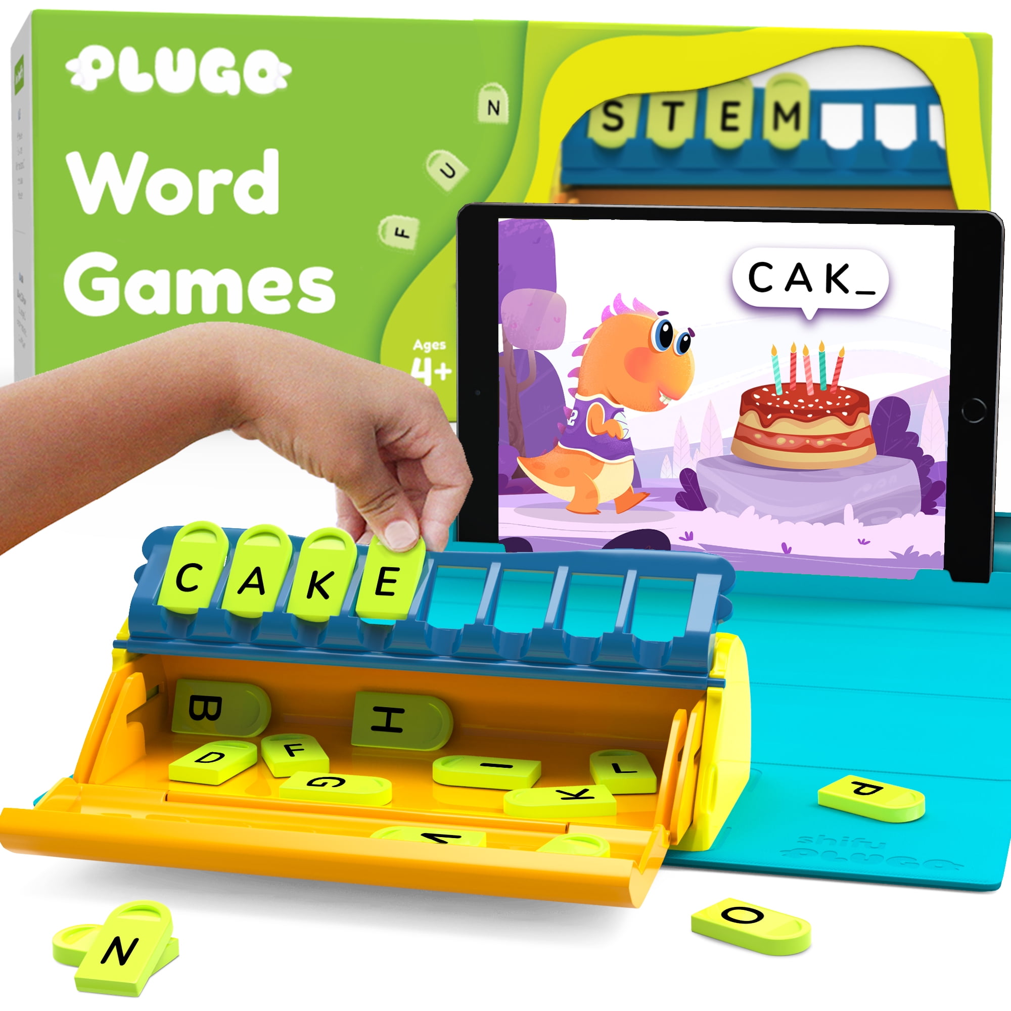 PlayShifu - Plugo Letters Interactive AR Word Building Kit, Educational ...