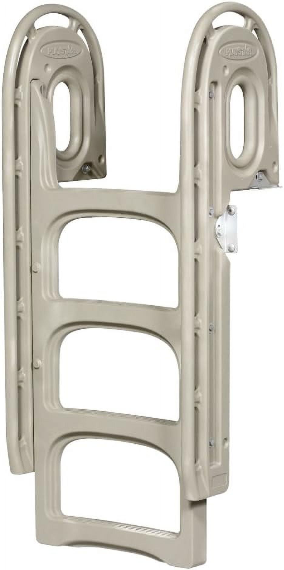 PlayStar Adjustable Dock Ladder Adjustable Resin Dock Ladder for Use On ...