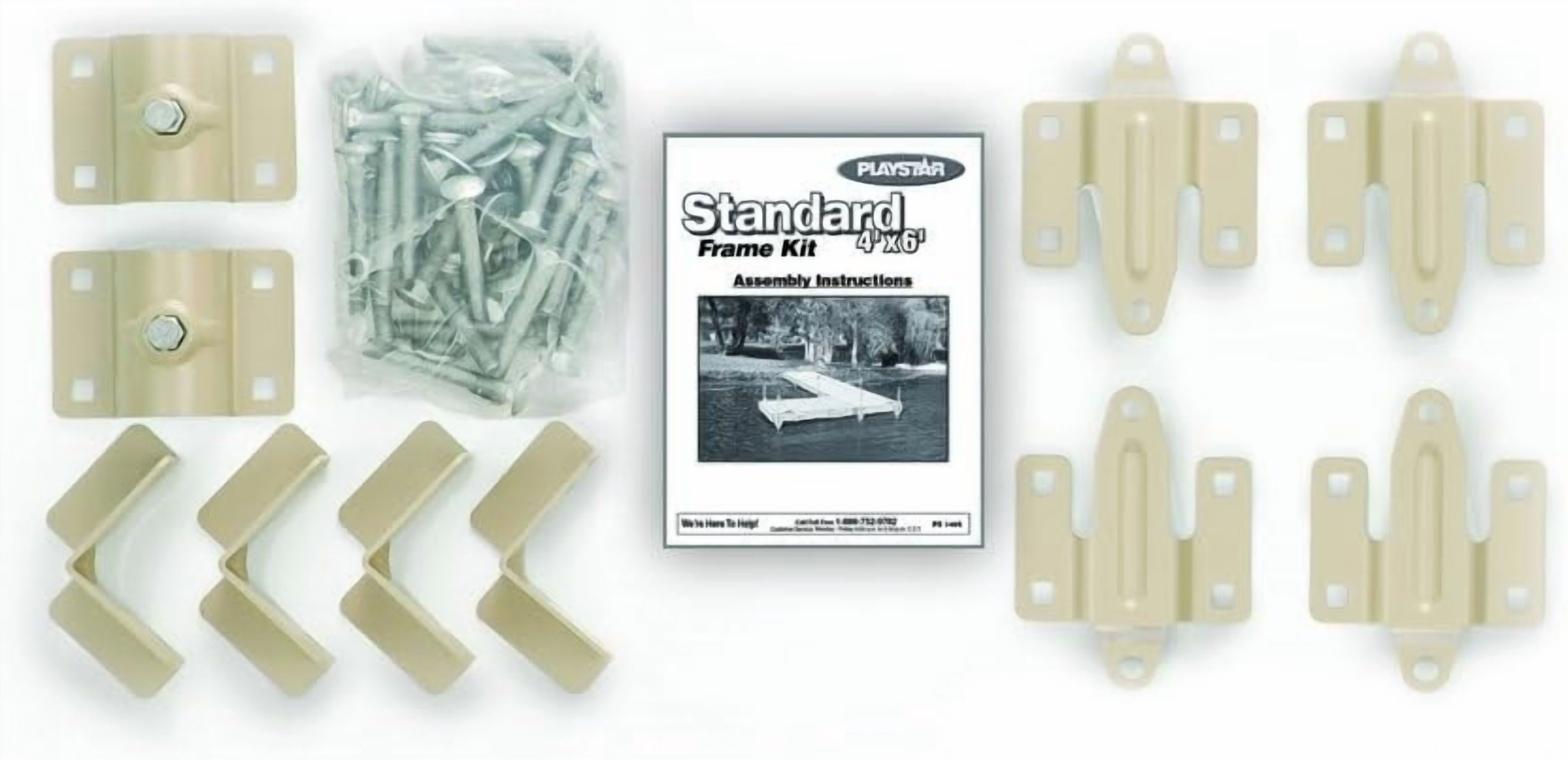 PlayStar Standard Dock Kit Standard Dock Frame Kit for Roll in or ...