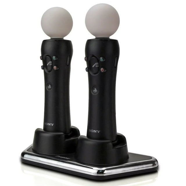 PlayStation 4 Move Motion Controllers 2-Pack with Dual Charging Dock ...