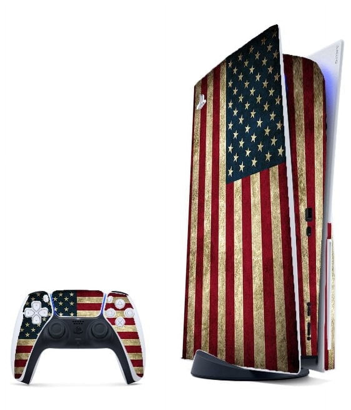 PlayStation 5 AMERICAN FLAG Console Skin - Walmart.com