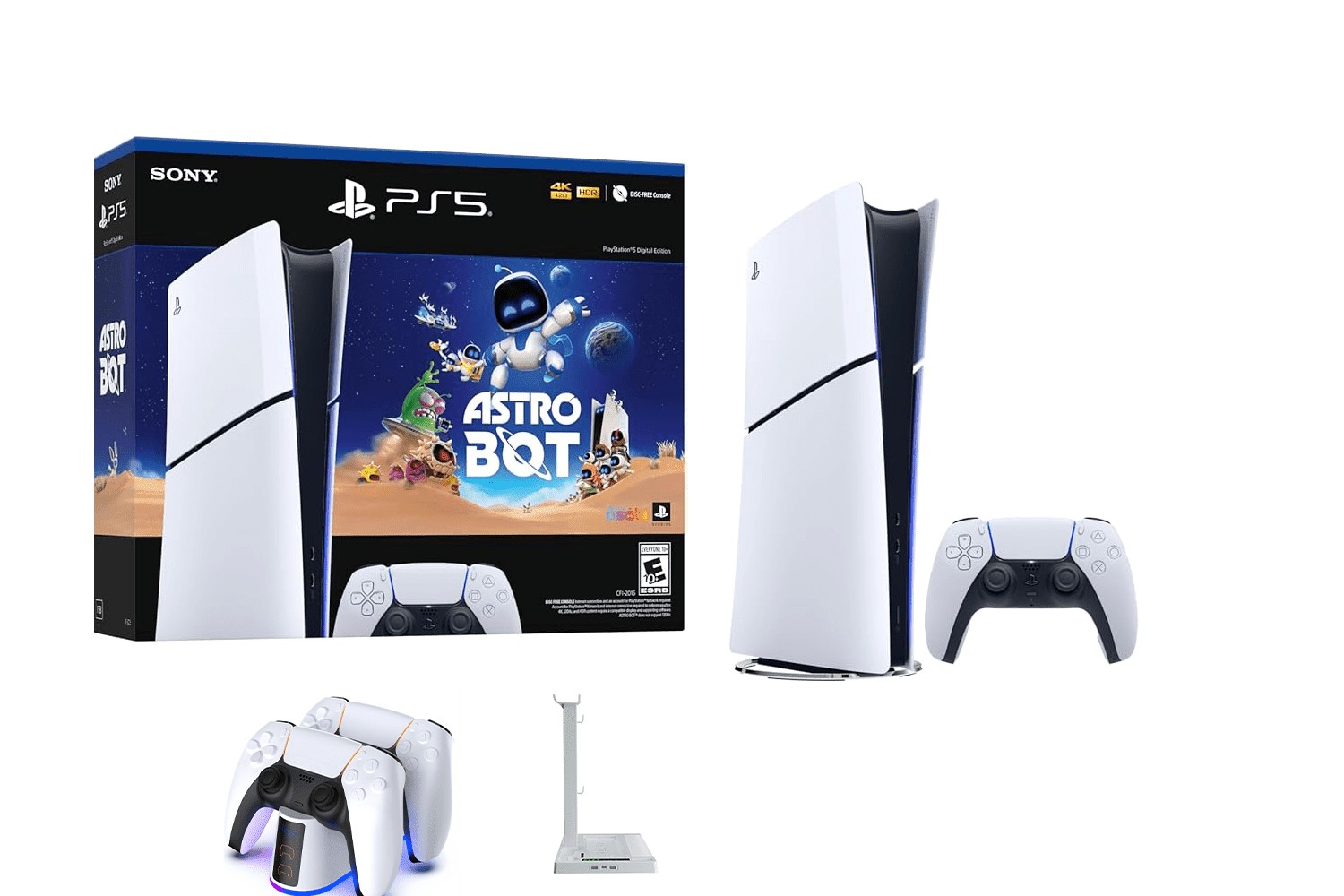 PlayStation _PS5 Digital Edition ASTRO BOT Bundle - Walmart.com