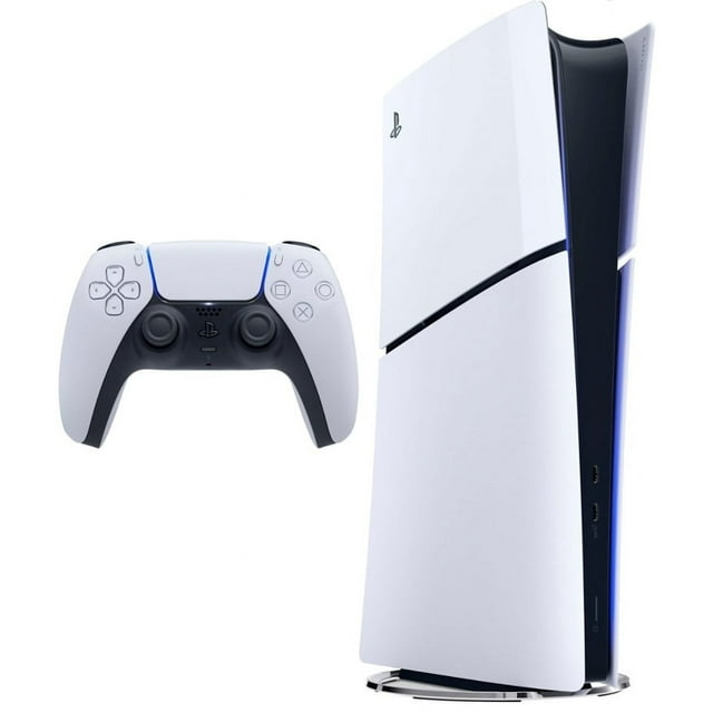 PlayStation 5 Digital Slim Edition with DualSense Controller Bundle ...