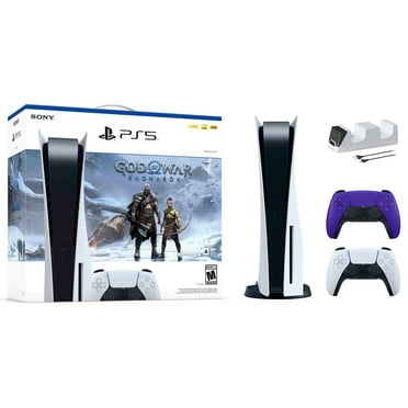 Sony Playstation 5 Disc Version (Sony PS5 Disc) with Cosmic Red Extra ...