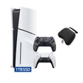 PlayStation 5 Bundle: Disc Edition Console, 2 DualSense Controllers ...