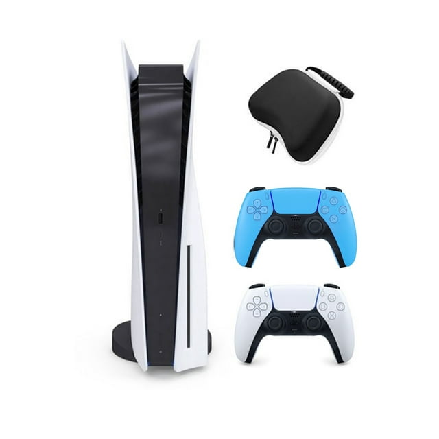 PlayStation 5 Disc Edition with Two Controllers White and Starlight ...