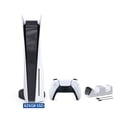 PlayStation 5 Disc Edition with Mytrix Controller Charger, White, 825Gb ...