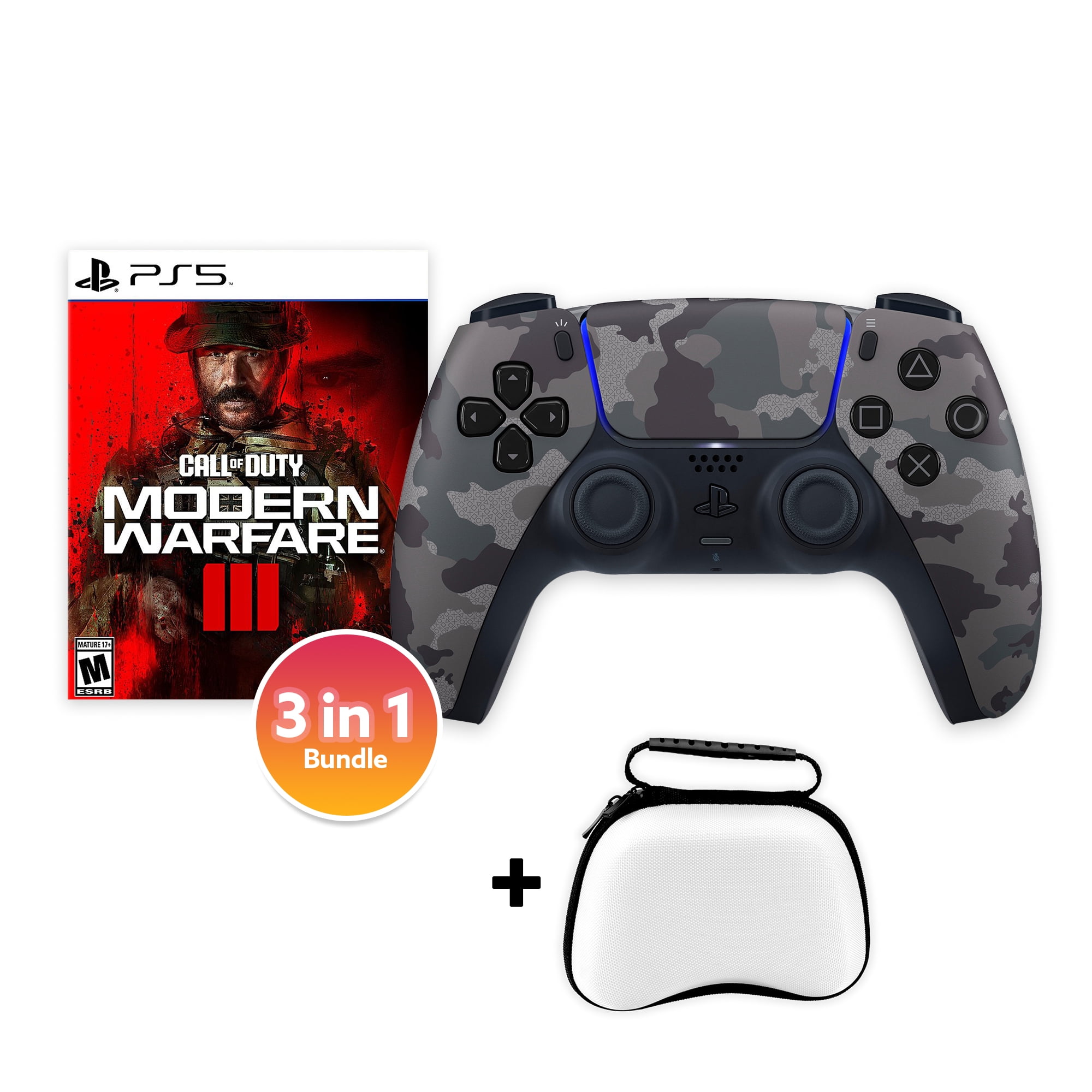PlayStation 5 DualSense Controller Gray Camouflage with Call of Duty ...