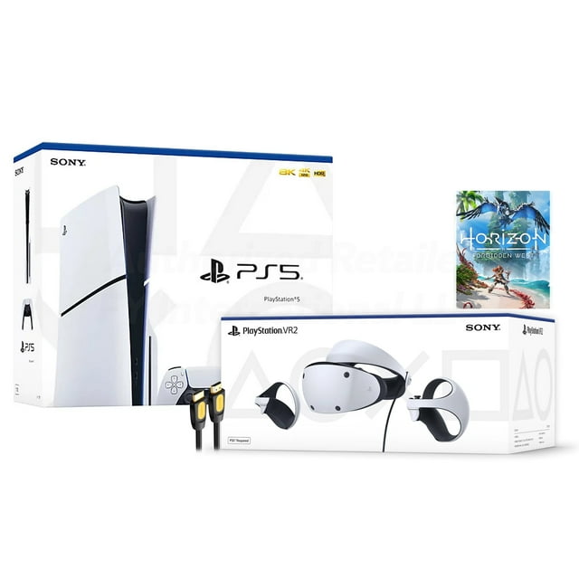 PlayStation 5 VR Games Video Package: PS5 VR2 Bundle, Horizon Forbidden ...