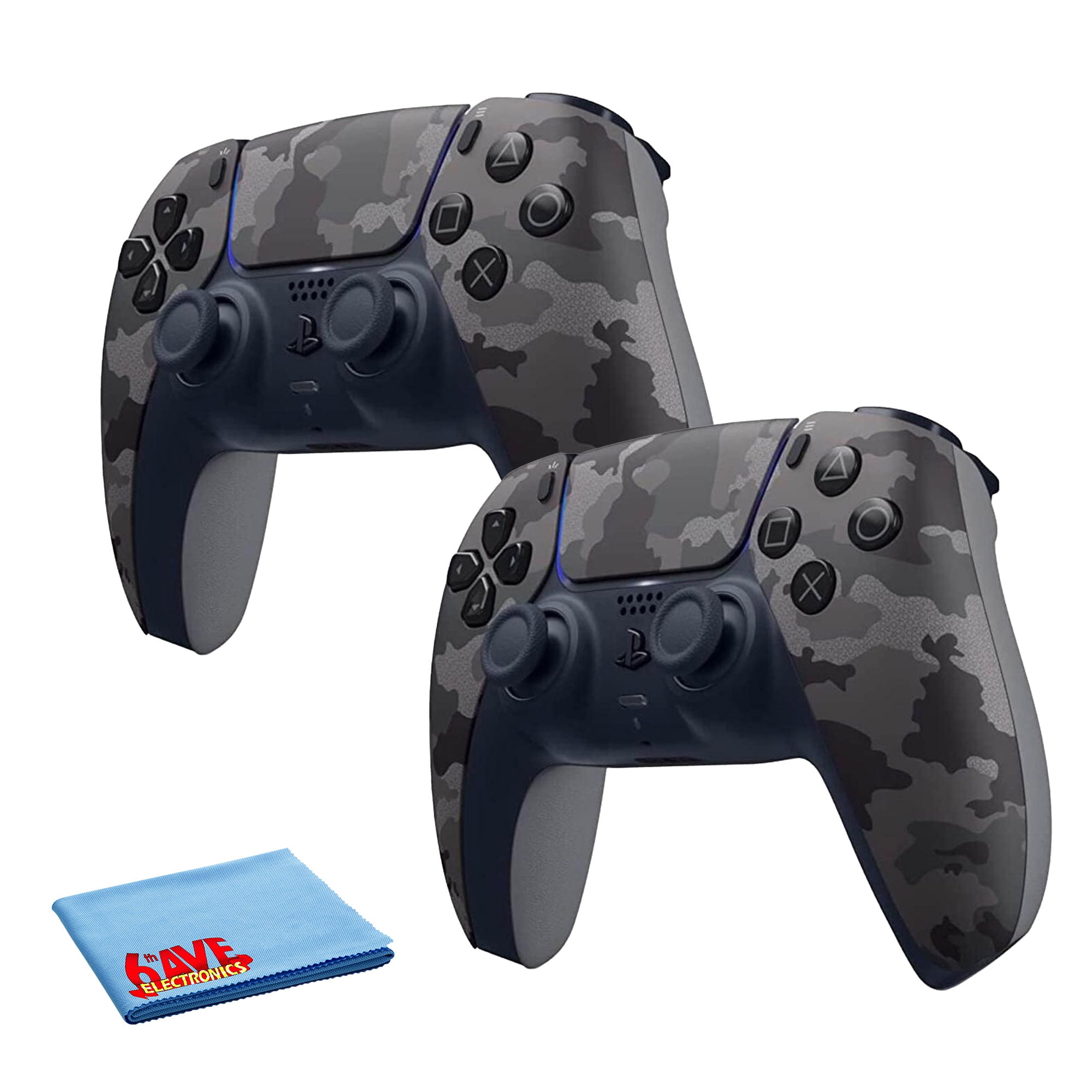 PlayStation 5, PS5 DualSense Wireless Controller - Gray Camouflage ...