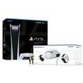PlayStation 5 & PSVR2 Deluxe Combo, Digital Console, VR2 Headset, Eye Tracking, 4K HDR- Advanced ...