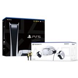 PlayStation 5 & PSVR2 Deluxe Combo, Digital Console, VR2 Headset, Eye Tracking, 4K HDR- Advanced ...