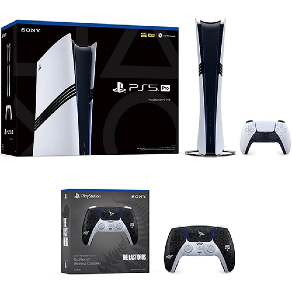 PlayStation 5 Pro Console + PlayStation 5 DualSense Wireless Controller ...