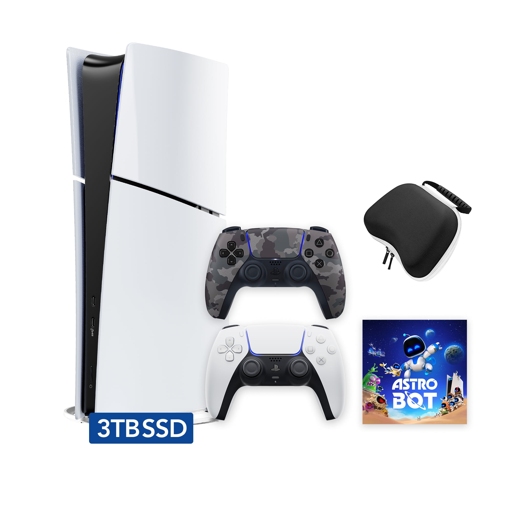 PlayStation 5 Slim Digital 3TB SSD ASTRO BOT Console with Two ...