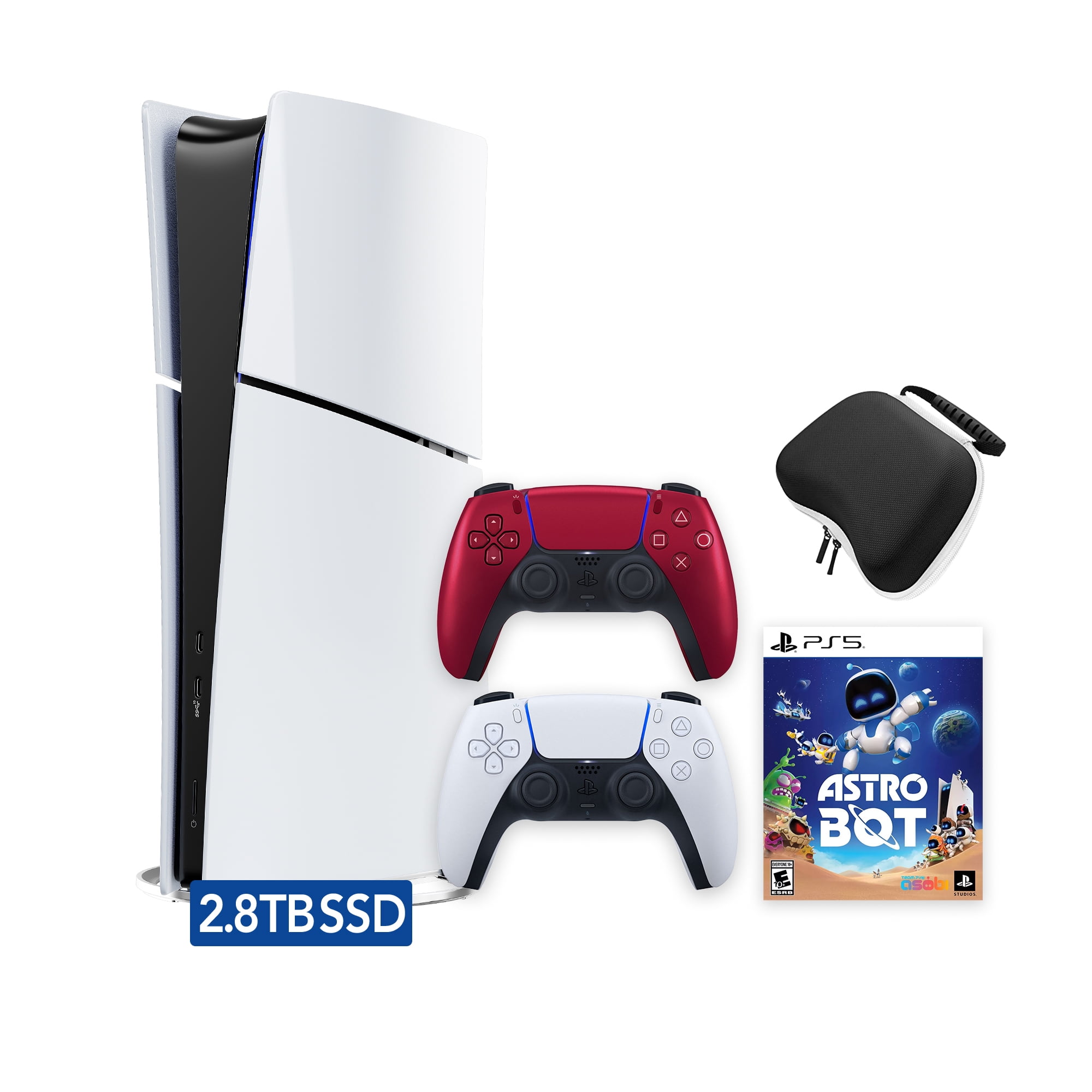 PlayStation 5 Slim Digital 2.8TB SSD ASTRO BOT Console with Two ...