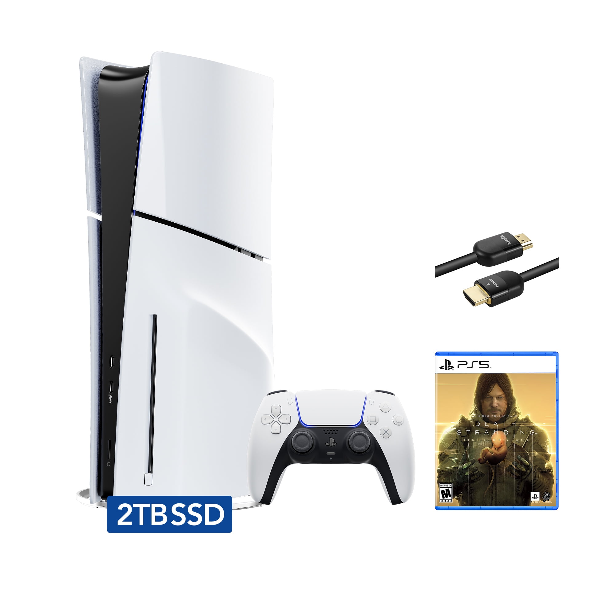 PlayStation 5 Slim Disc 2TB SSD Edition Bundle with Death Stranding ...