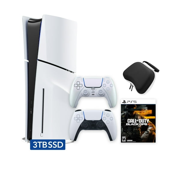 Sony PlayStation 5 Slim Digital Bundle with Extra Volcanic Red ...