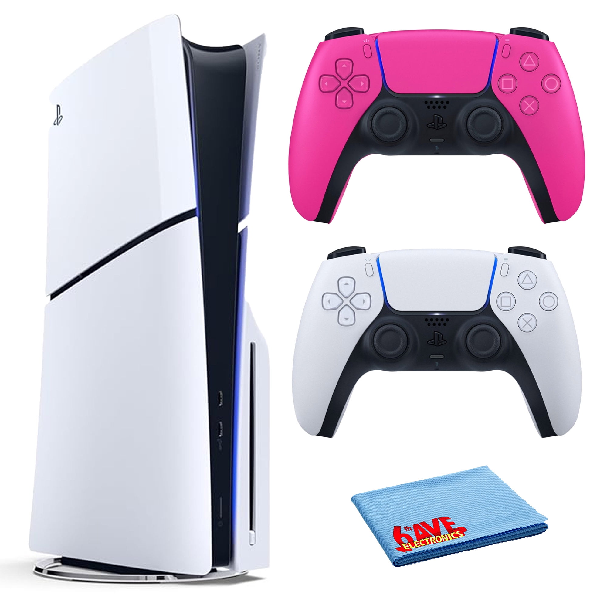 PlayStation 5 Slim, PS5 Console, Built-in 1TB SSD Storage Bundle with ...